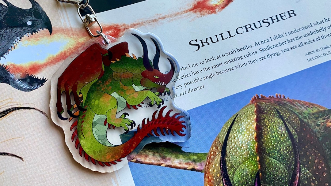 How to Train Your Dragon: Skullcrusher [CHARM] - Etsy