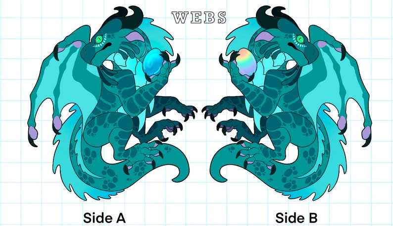 Wings of Fire: Talons of Peace CHARMS - Etsy