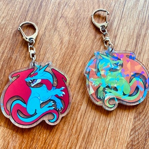 Pokemon: Salamence [CHARM + STICKER] - Etsy