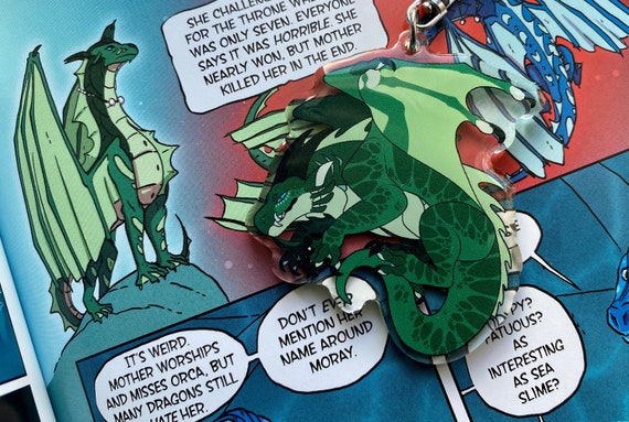 Wings of Fire: Princess Orca CHARM - Etsy Canada