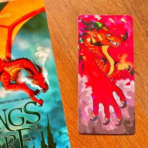Wings of Fire: Nightwings, Seawings & Jade Winglet [BOOKMARKS] - Etsy