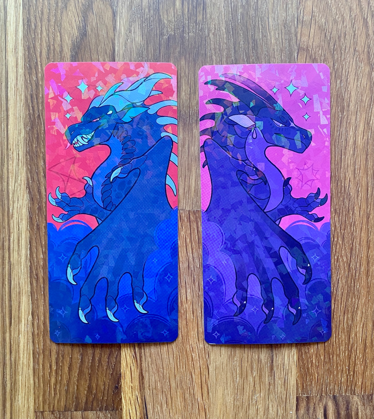 Wings of Fire: Darkstalker & Clearsight BOOKMARKS - Etsy