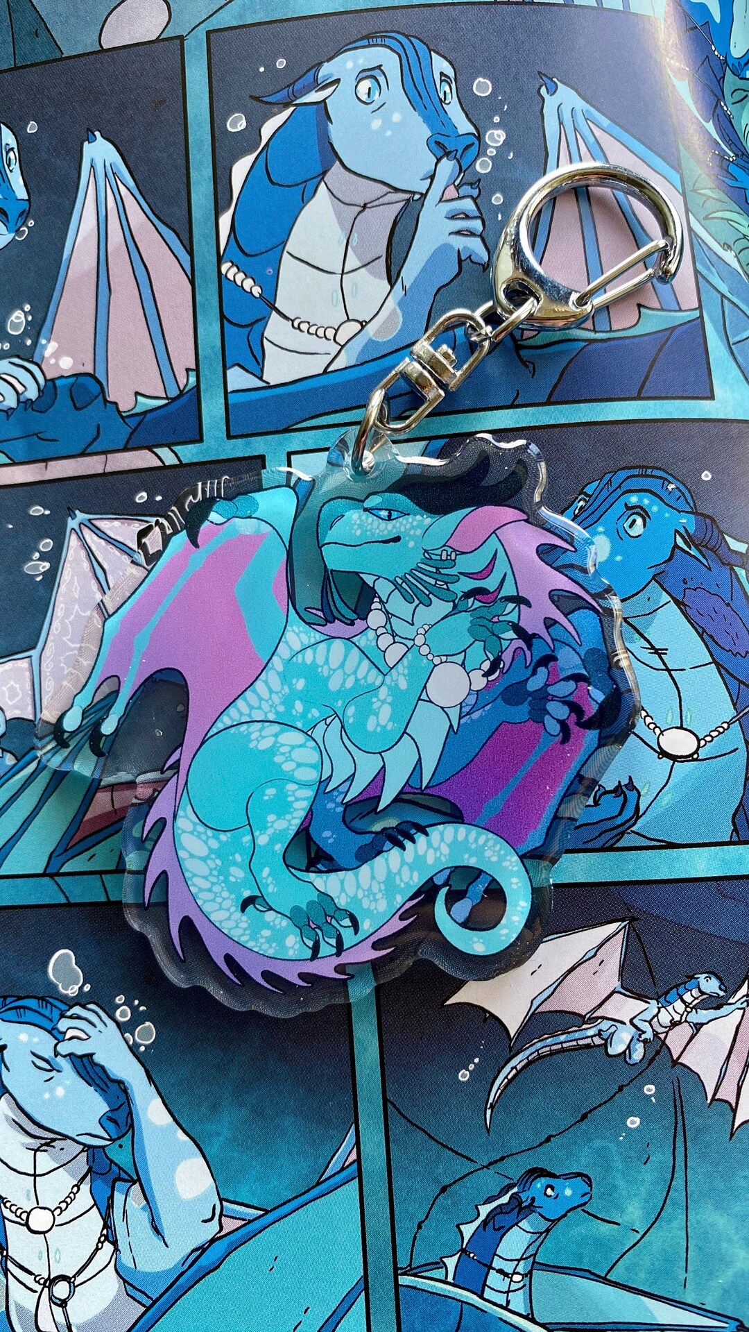 Wings of Fire: Princess Anemone CHARM - Etsy