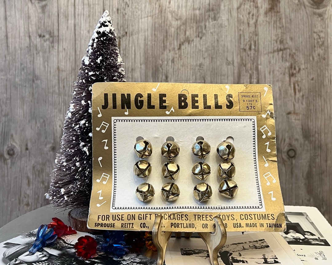 Vintage Sprouse Reitz Jingle Bells Set of 12 - Etsy