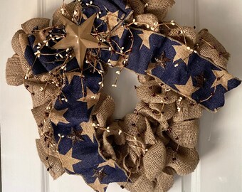 Star Shaped Wreath | Etsy
