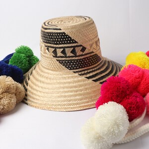 Colorfull Straw Hats - Wayuu Hat Handwoven - Etsy