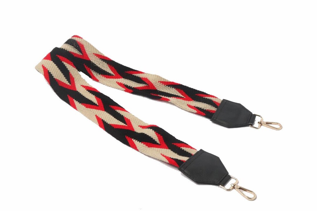 Red Theme Removable Strap Handwoven With Leather , Perfect for Cameras ...