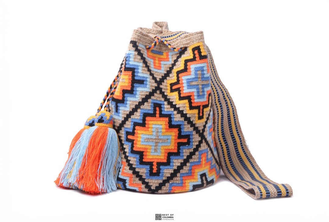 2T Premium Wayuu Bag - Large Crossbody High Quality | Ethnic Purses ...