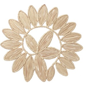 Spring Iraca/straw Placemat - 6+ Colors | Handmade Placemat Made With ...