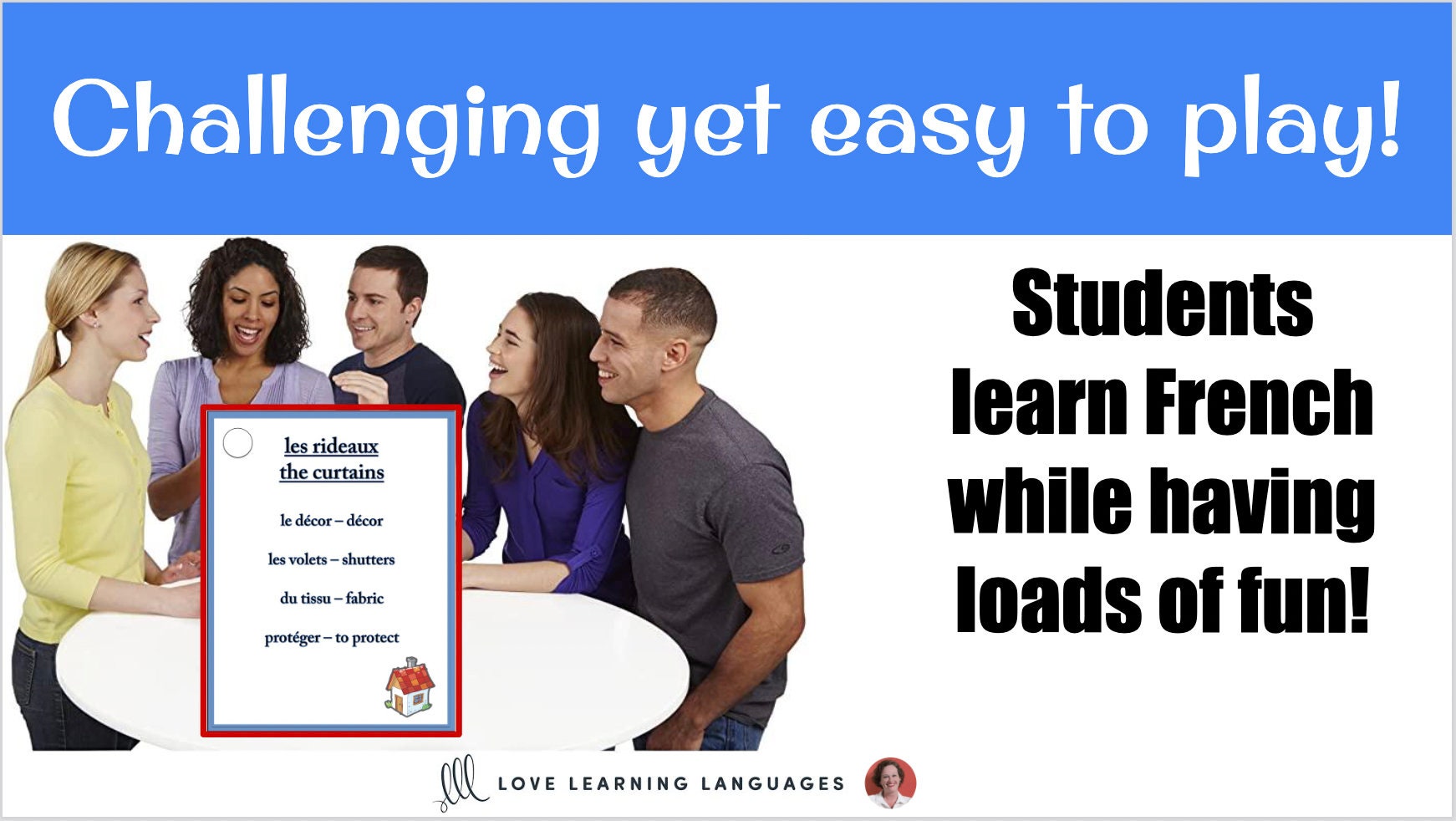 La Maison French Speaking Listening Activity Taboo Game Communication ...