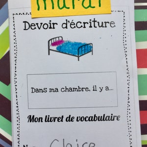 Le Paragraphe De La Semaine 1 Week French Primary Writing Program ...