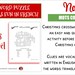 French Noël Mots Croisés French Christmas Crossword Puzzle Homeschool ...