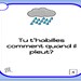 La Météo 30 French Speaking Prompt Question Cards Weather - Etsy