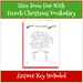 French Noël Mots Croisés French Christmas Crossword Puzzle Homeschool ...