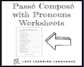 Passé Composé Être Ou Avoir Printable French Grammar Quiz or Worksheet ...