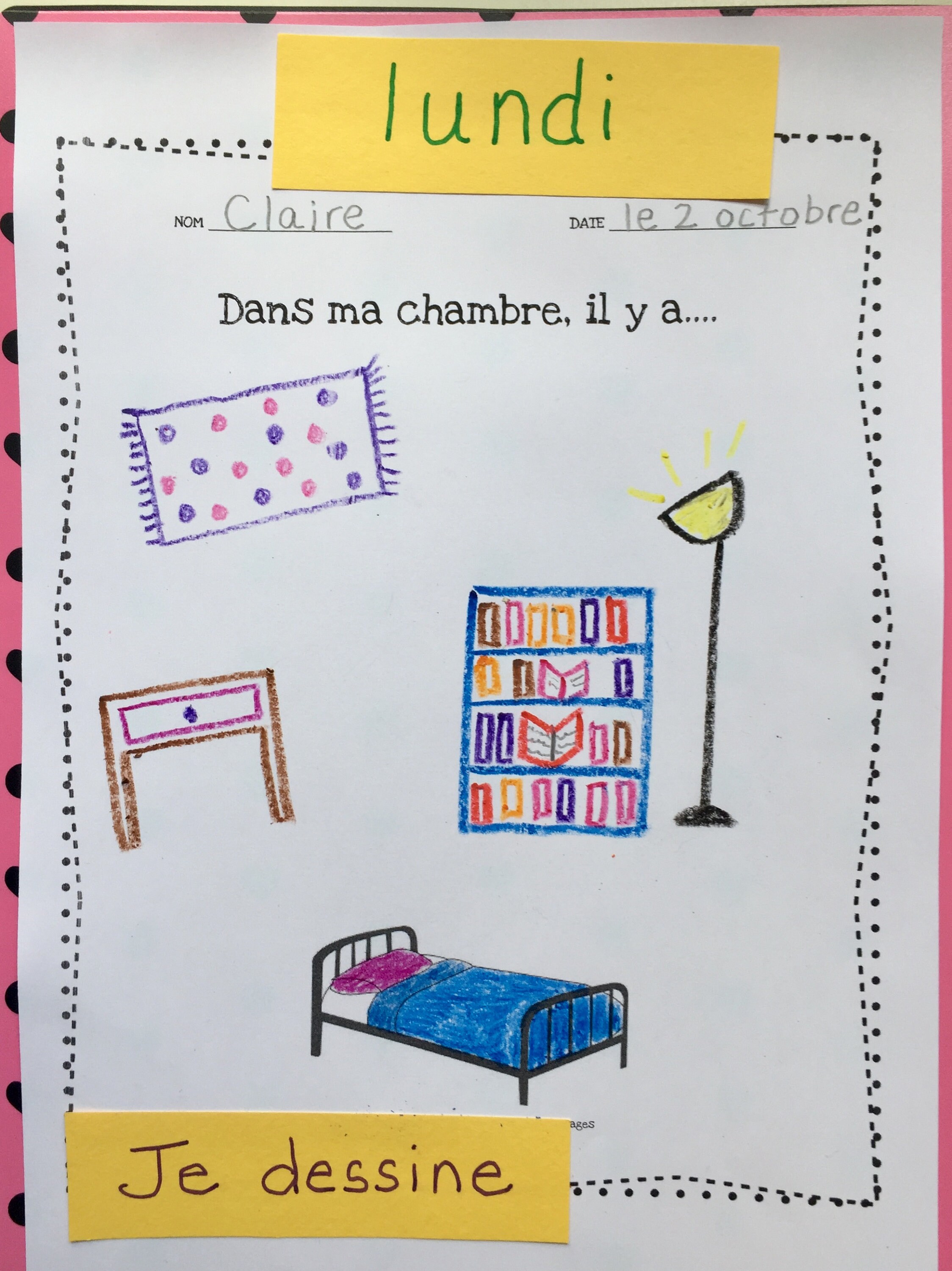 Le Paragraphe De La Semaine 1 Week French Primary Writing Program ...