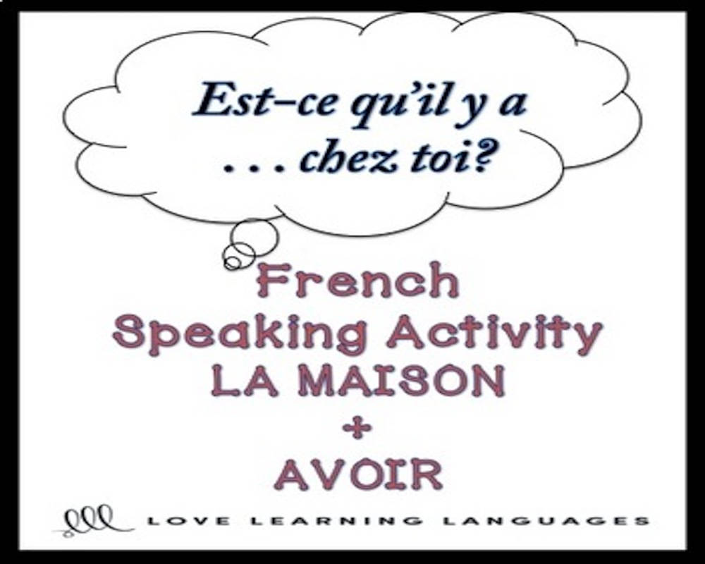 Find Someone Who French Classroom Speaking Activity Vocabulaire De La ...