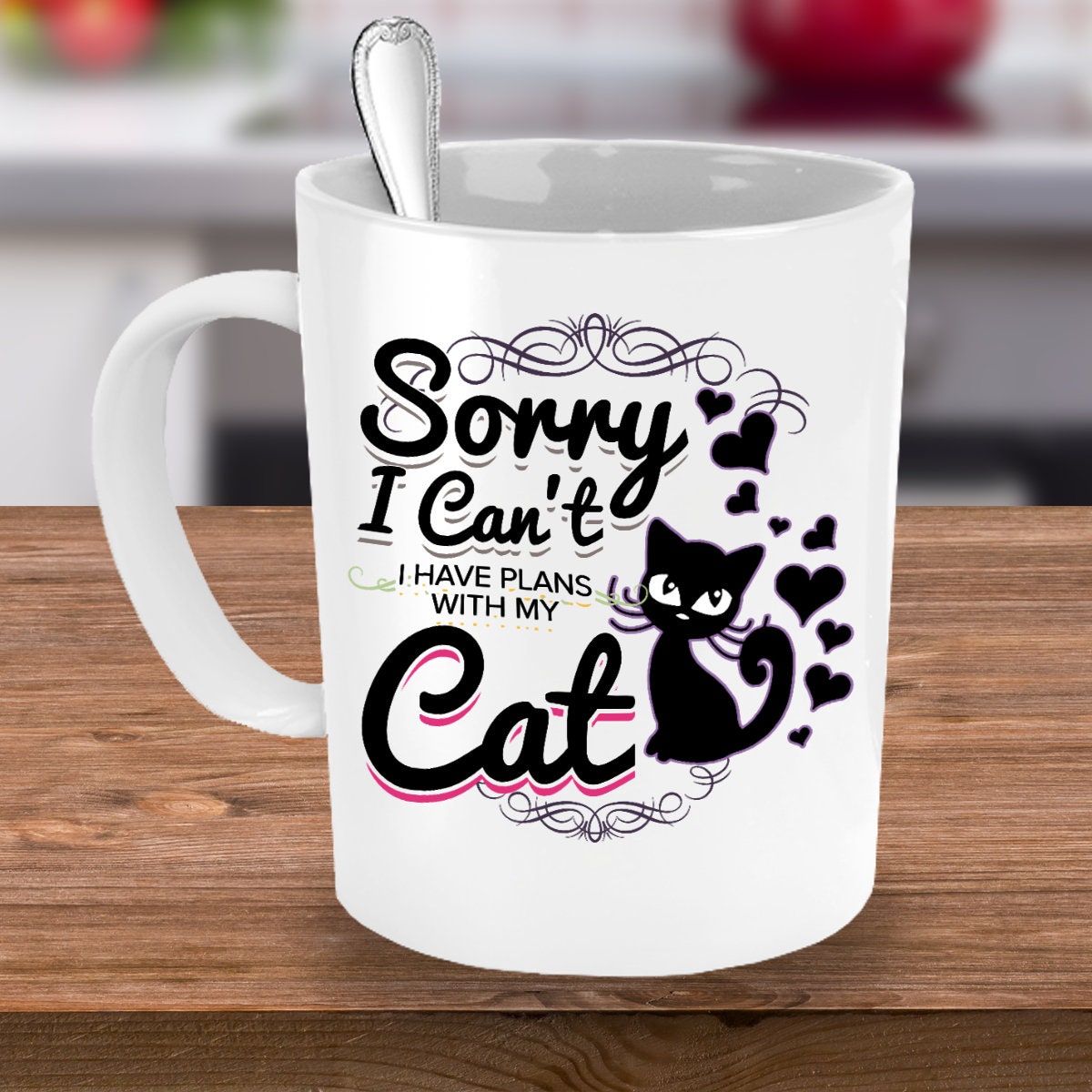 Cat Coffee Mug Cat Mug Cat Lover Gift Cat Gift Crazy | Etsy