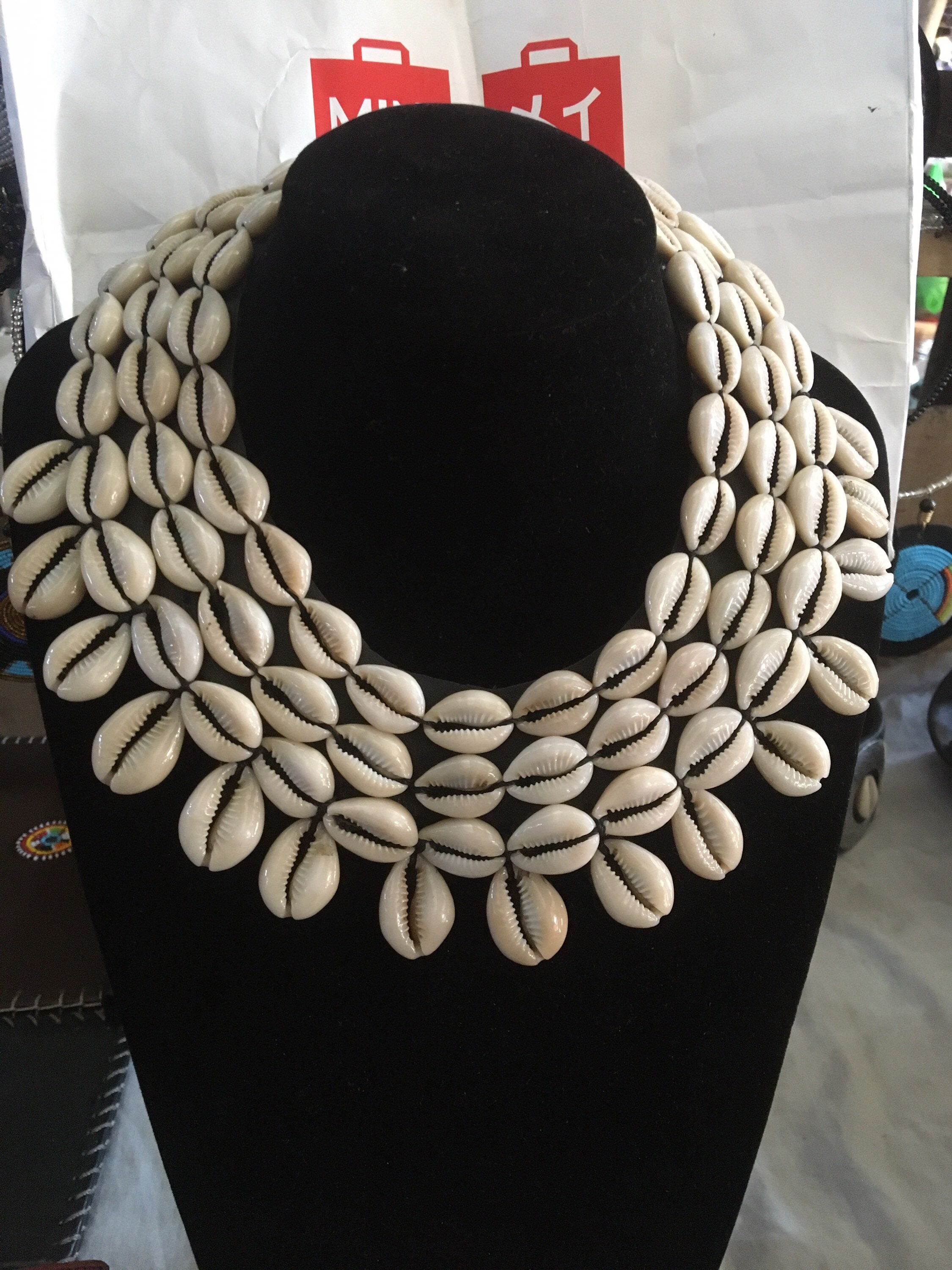 Cowrie Shell Made Necklace, Wedding Necklace, Cowrie Necklace ...