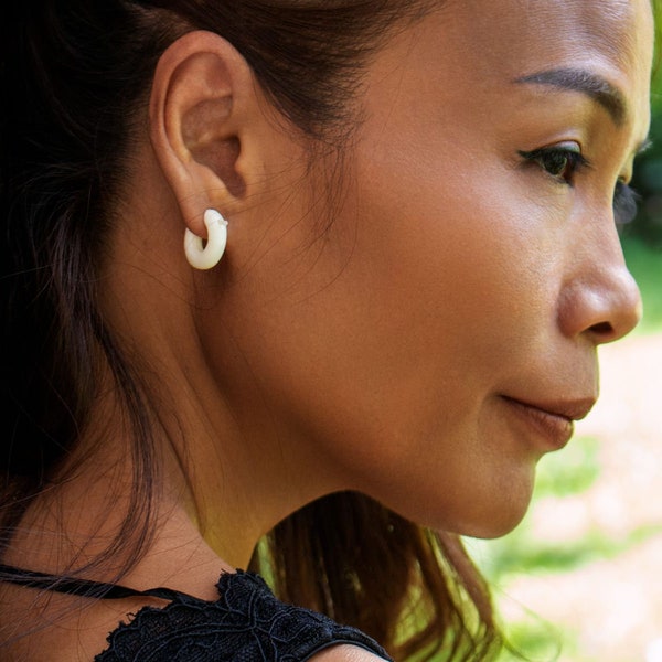 Bone Earrings - Etsy