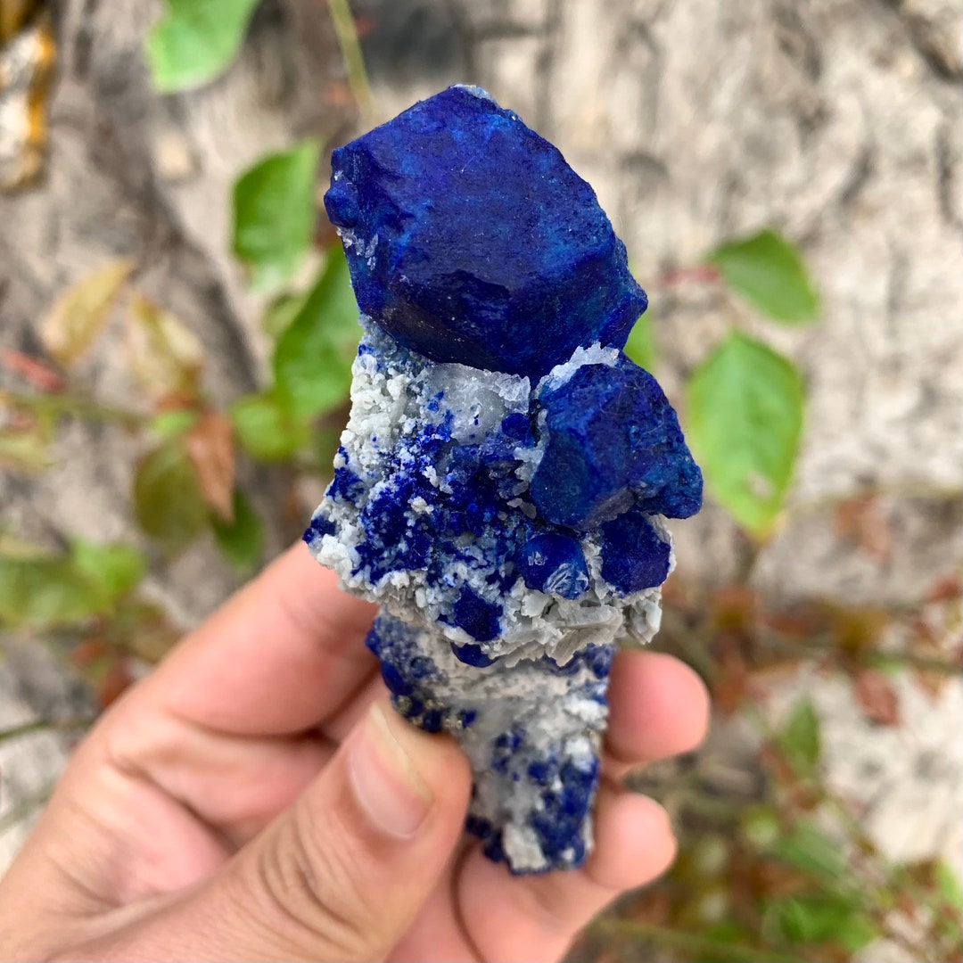 173g Beautiful Royal Blue Lapis Lazurite Specimen, Lapis Lazurite ...