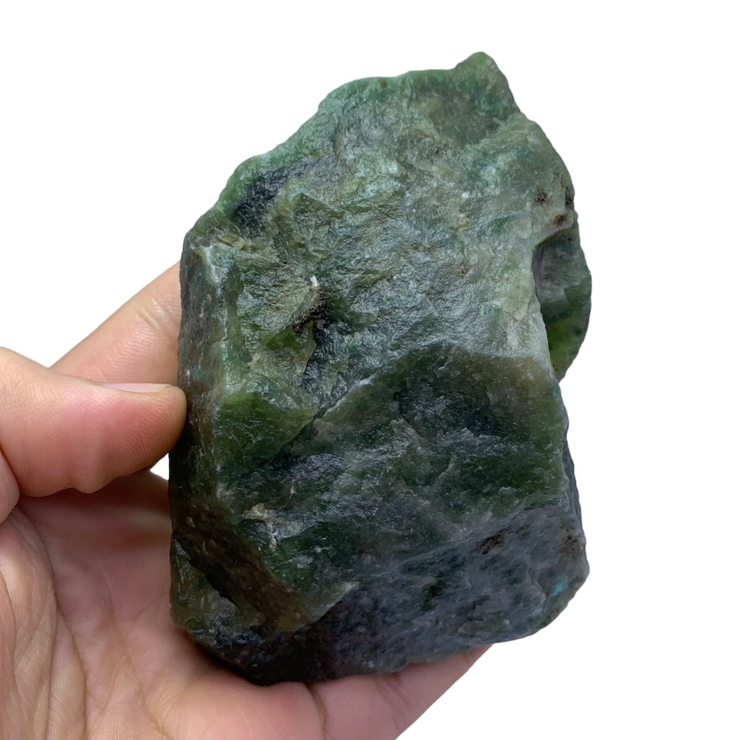 633g Beautiful Green Raw Idocrase Stone, Raw Idocrase, Raw Green ...