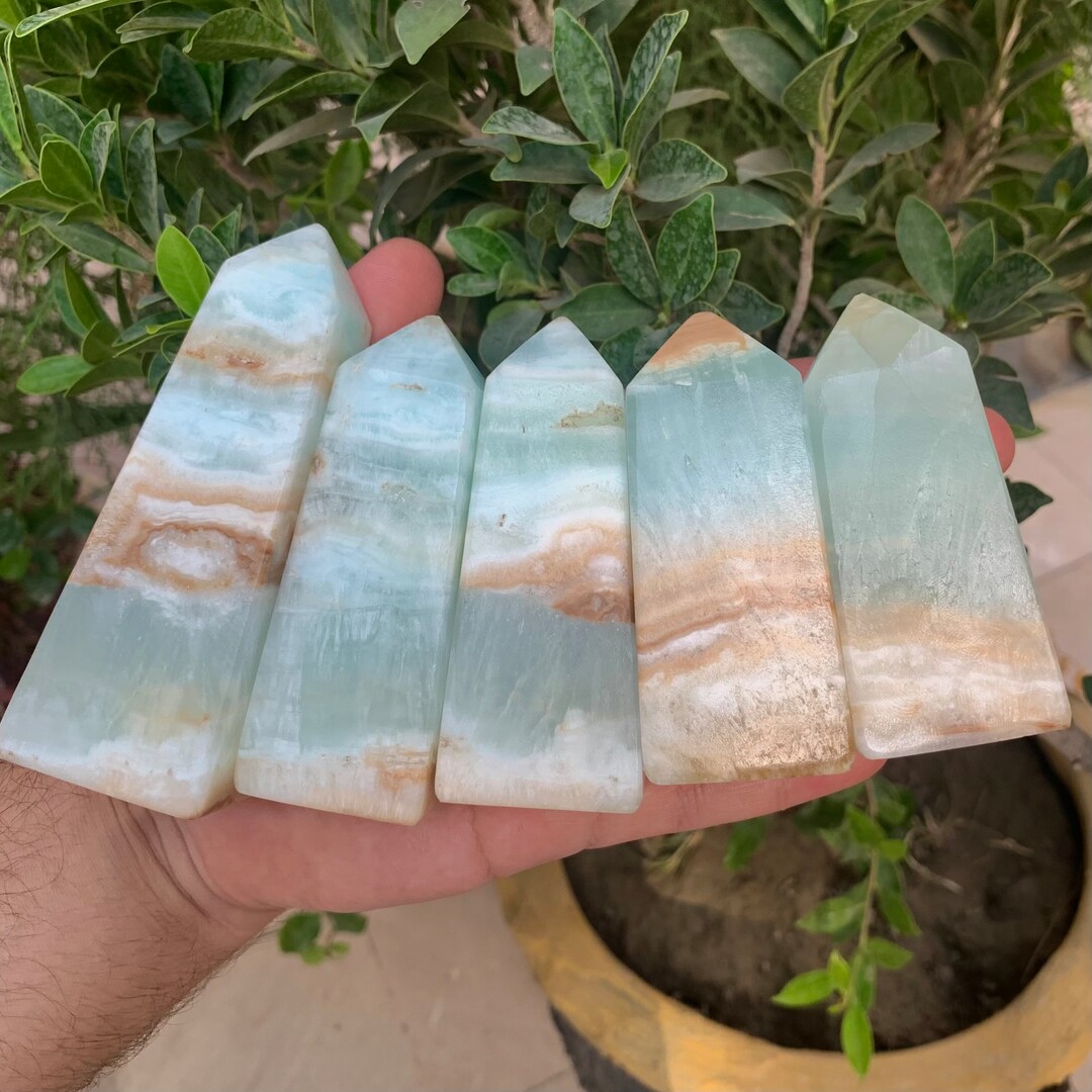 Blue Color Caribbean Calcite Tower, Caribbean Calcite Tower, Caribbean ...
