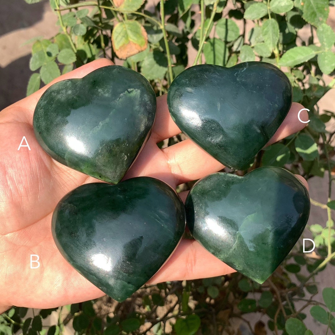 Nephrite Jade Hearts, Nephrite Jade Heart, Jade Heart, Jade Hearts ...