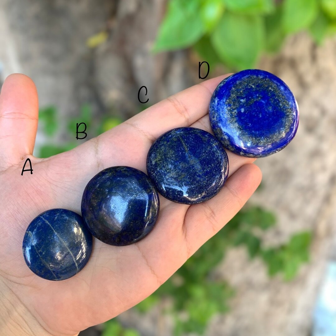 Super Quality Lapis Oval & Round Palms, Lapis Palms, Lapis Lazuli Palms ...
