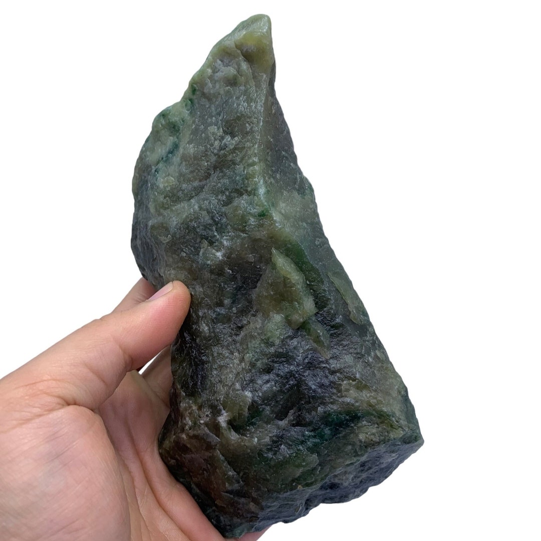 1382g Beautiful Green Raw Idocrase Stone, Raw Idocrase, Raw Green Idocrase, Rough Idocrase ...