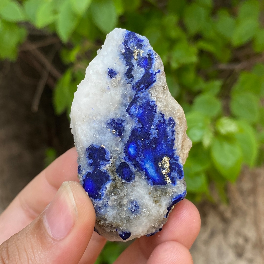 97 Grams Lapis Lazurite Specimen, Lapis Lazurite on Matrix, Lapis ...
