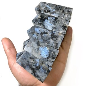 Beautiful Bluish Grey Larvikite Towers, Blue Larvikite Tower, Larvikite ...