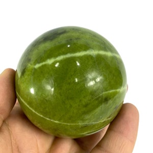 475g Beautiful Yellow Jade Sphere, Shah Maqsood Jade, Jade Sphere, Shah ...