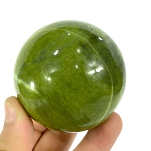 475g Beautiful Yellow Jade Sphere, Shah Maqsood Jade, Jade Sphere, Shah ...