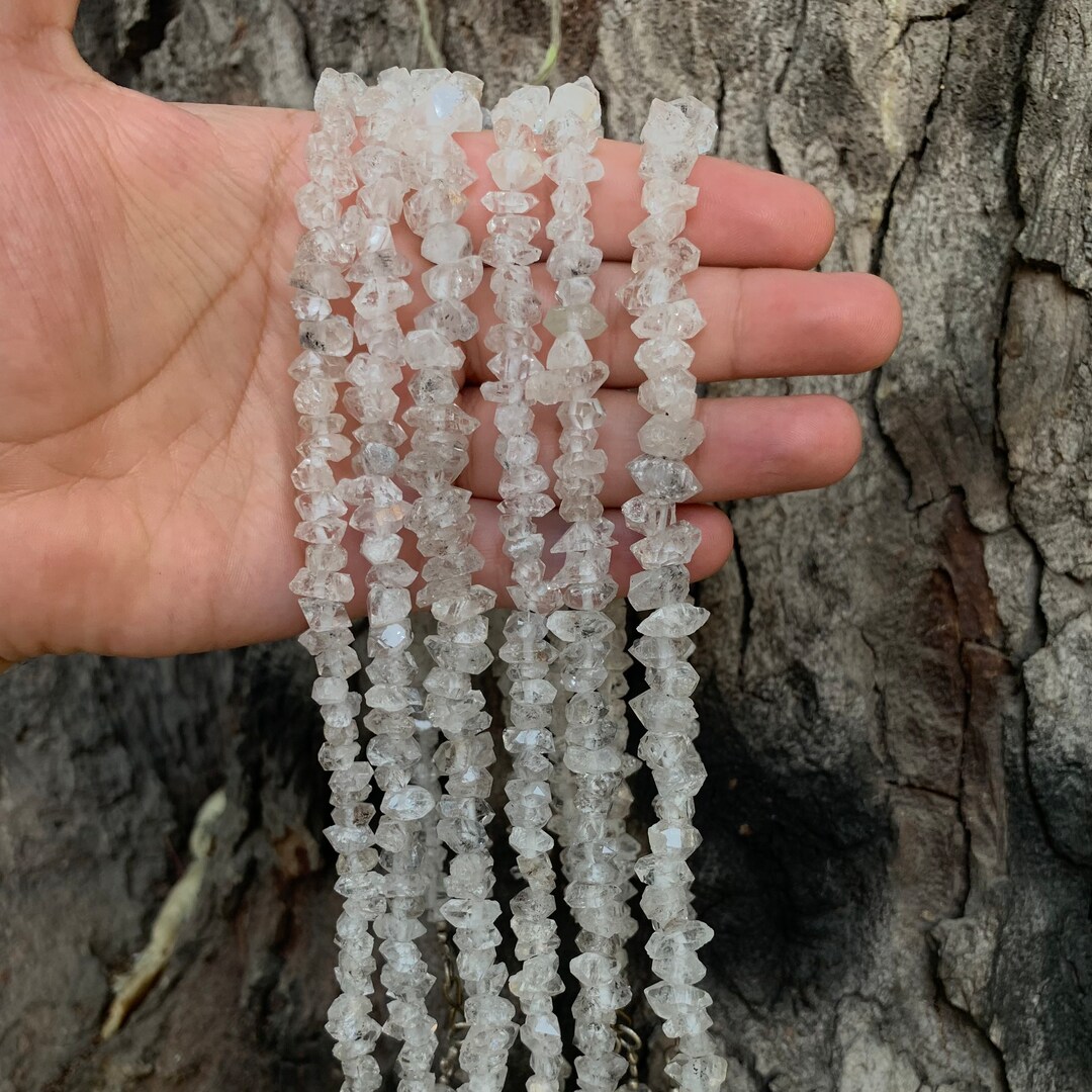 Beautiful Diamond Quartz Strands, Herkimer Quartz Strands, Quartz ...
