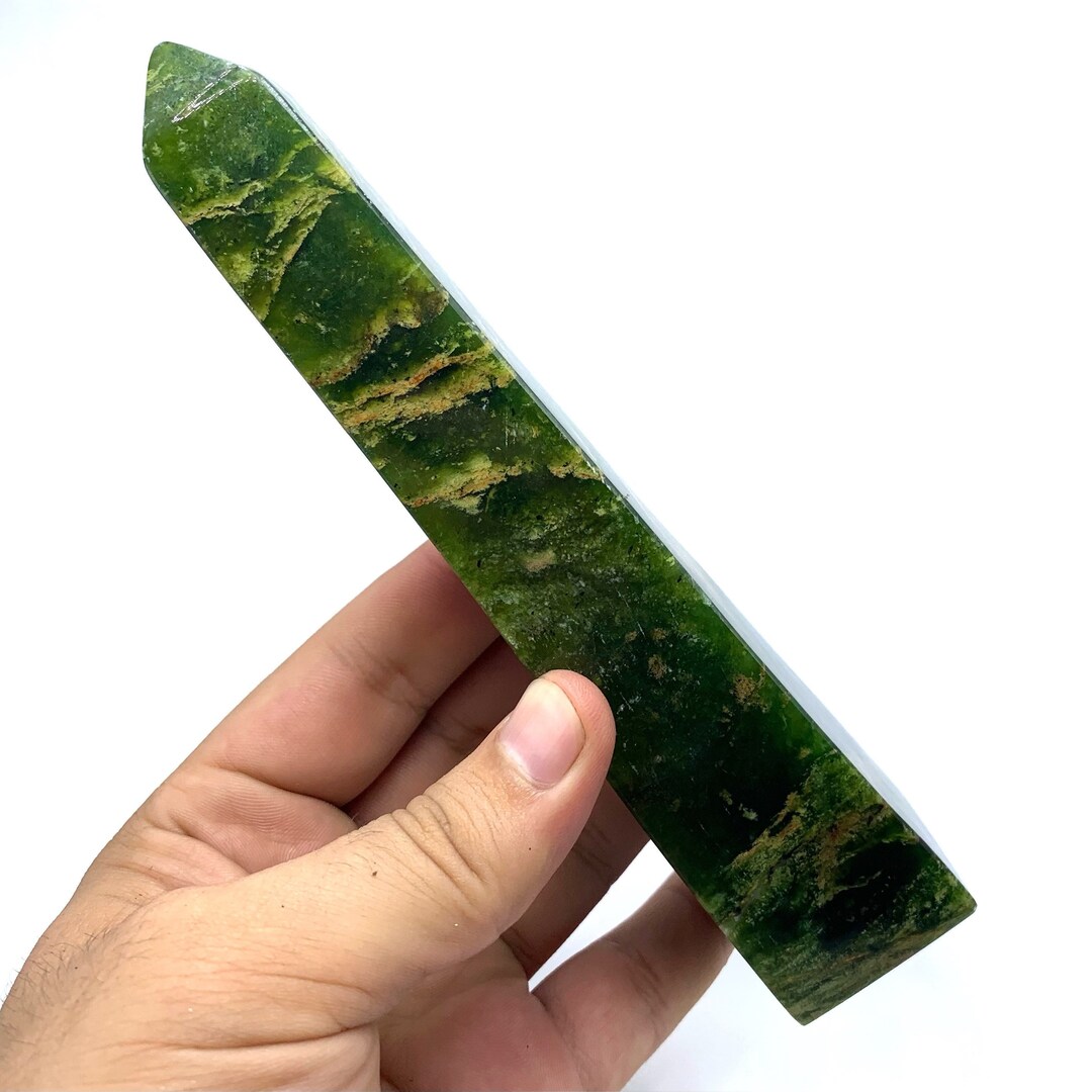 Best Quality Green Color Afghan Jade, Green Afghan Jade Towers, Jade ...