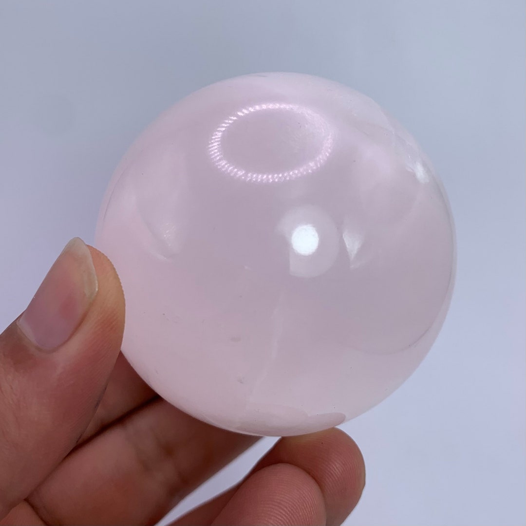 300g Beautiful UV Reactive Pink Calcite Sphere, Mangano Calcite Sphere ...