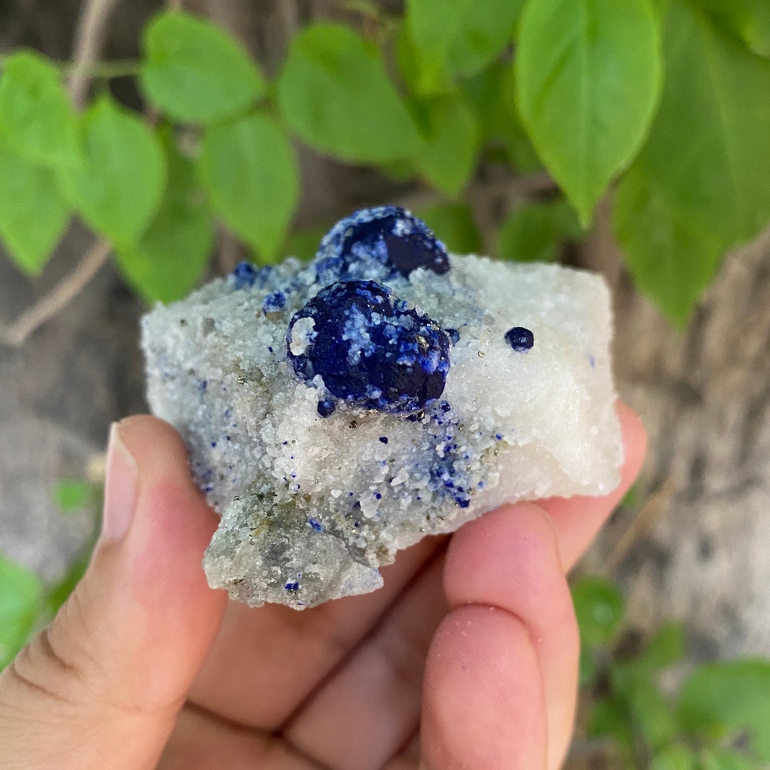 Lapis Lazurite on White Matrix Specimen, Lapis Lazurite Specimen, Lapis ...