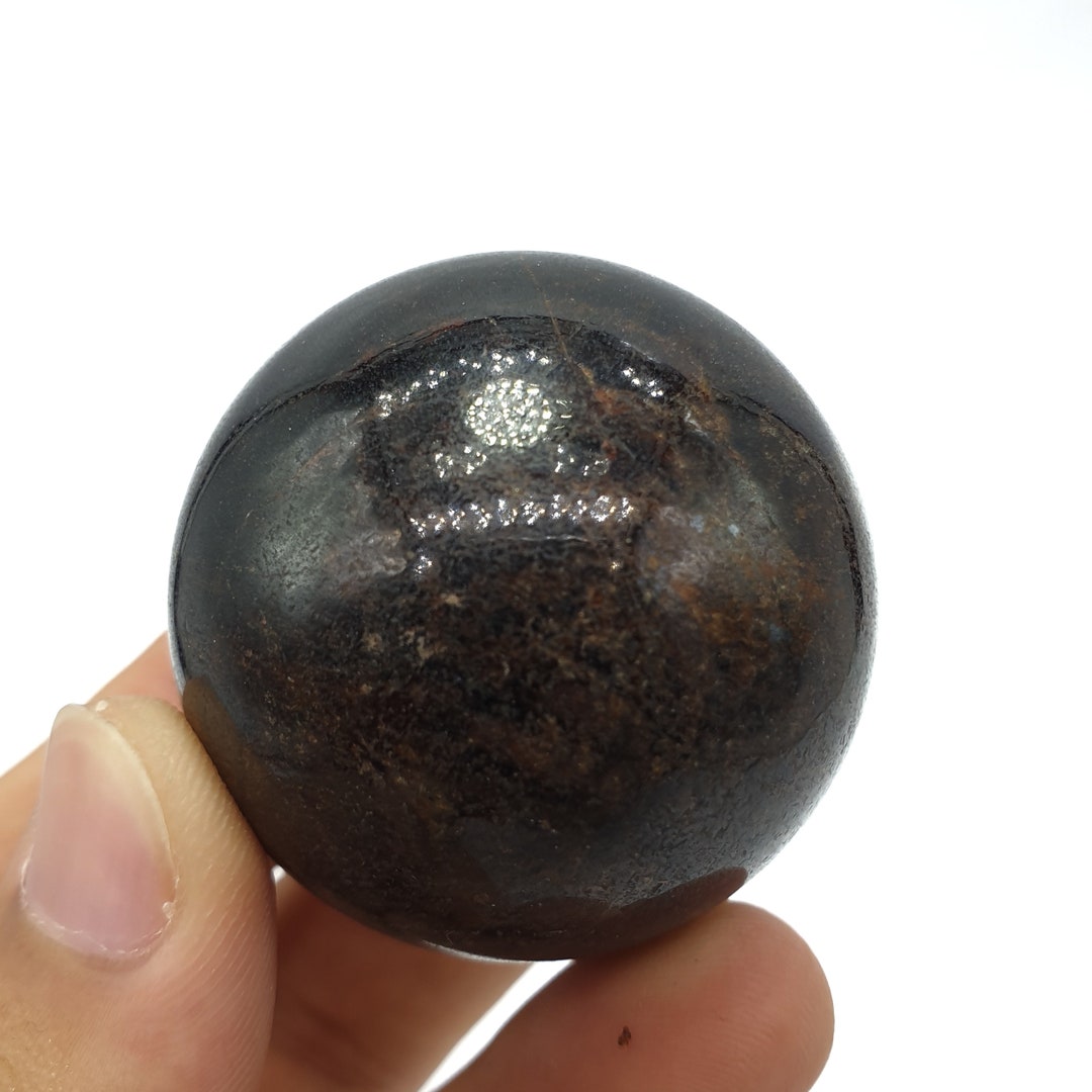 180 Grams Super Quality Red Color Almandine Garnet Ball, Sphere, Red ...