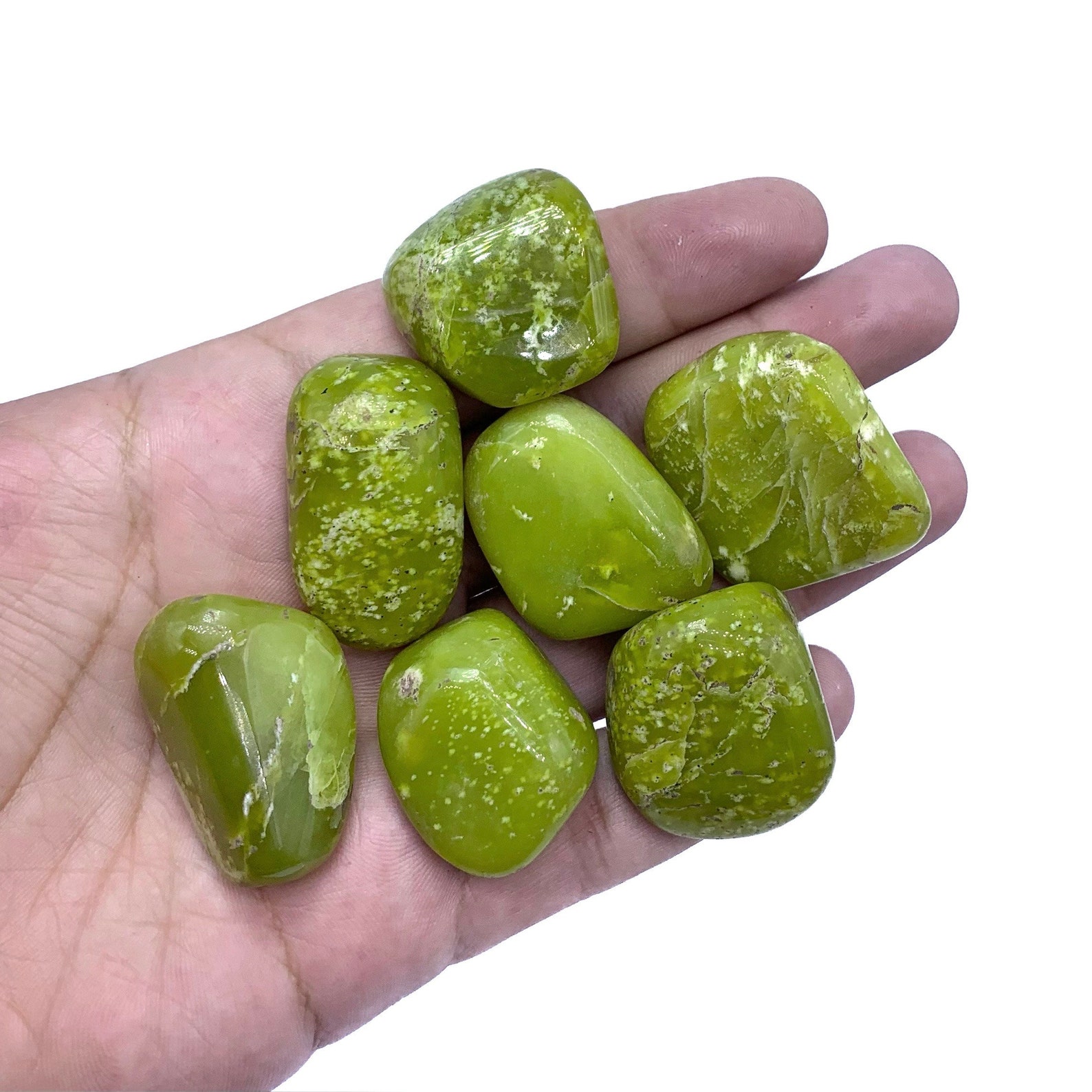 7 Pieces Best Quality Yellow Shah Maqsood Jade Tumbles Yellow - Etsy