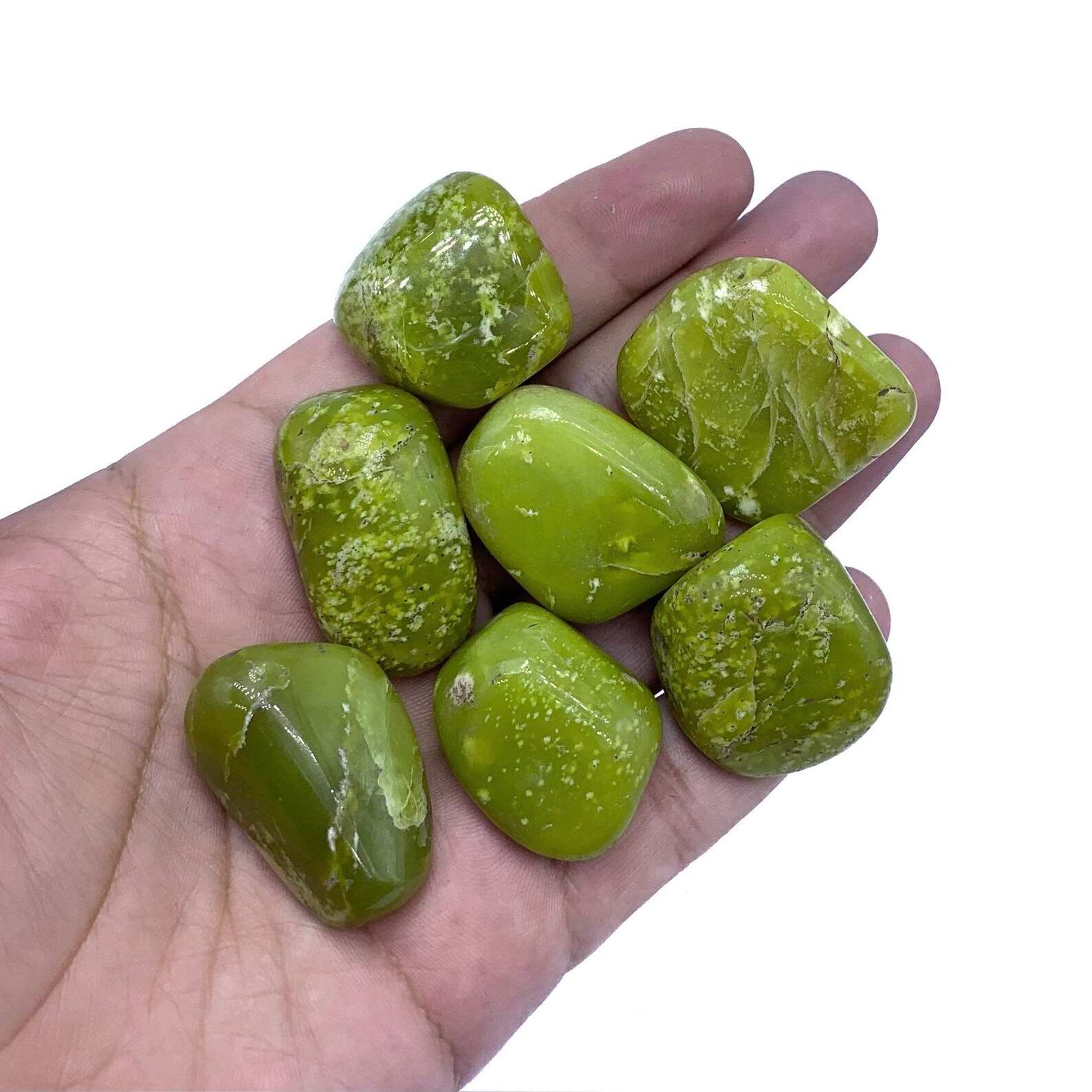 7 Pieces Best Quality Yellow Shah Maqsood Jade Tumbles Yellow - Etsy