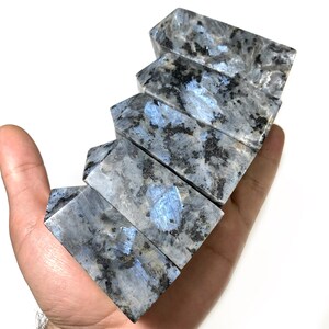 Beautiful Bluish Grey Larvikite Towers, Blue Larvikite Tower, Larvikite ...