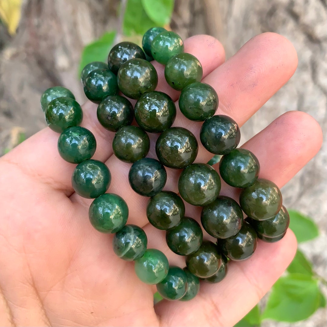 Nephrite Jade, Nephrite Jade Beads, Nephrite Beads Bracelets, Jade ...
