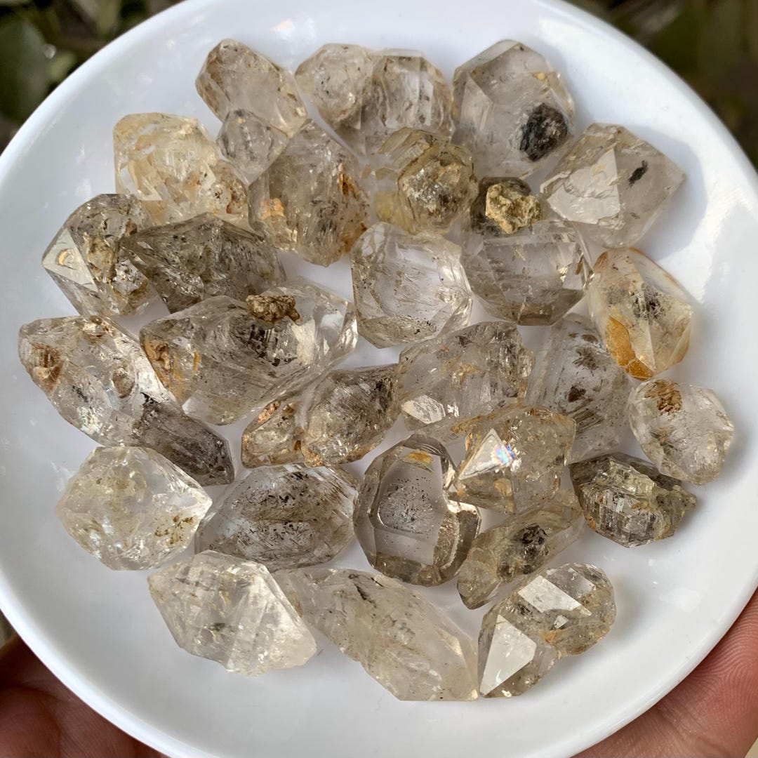 125 Grams Beautiful Natural Window Quartz Crystals, Window Quartz ...