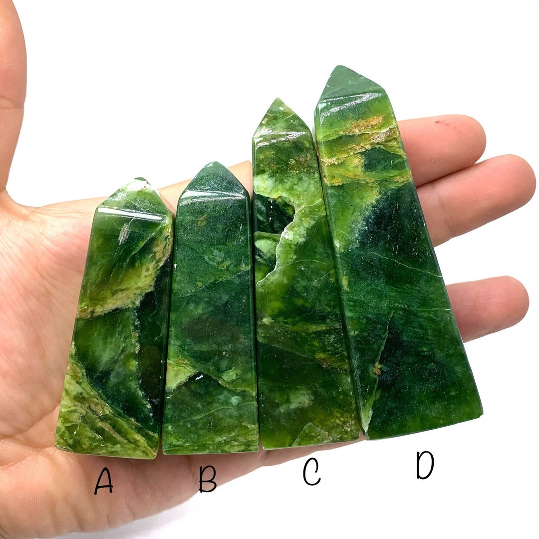 Amazing Quality Green Color Jade, Green Jade Towers, Jade Towers, Green ...