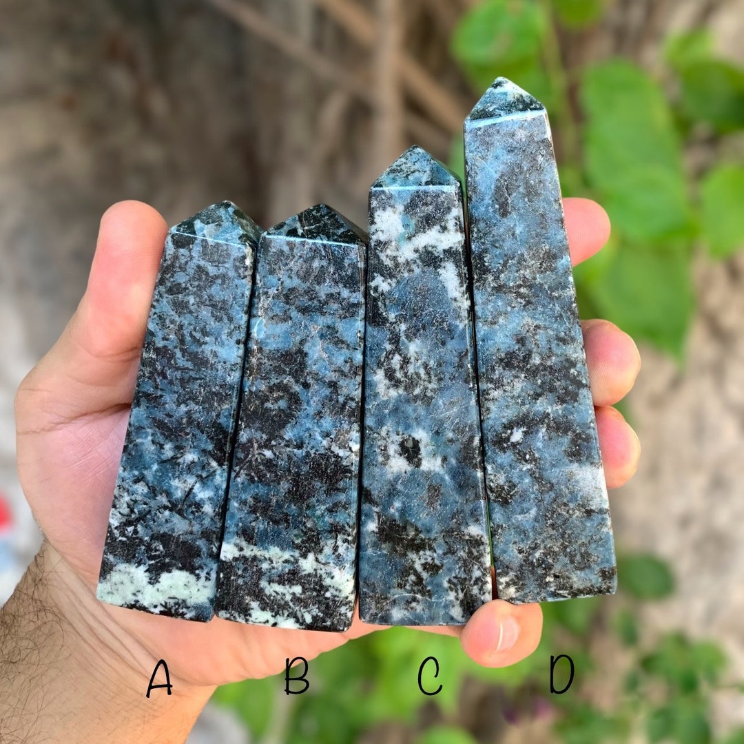 Super Quality Blue Color Apatite Towers ,obelisks, Blue Apatite ...