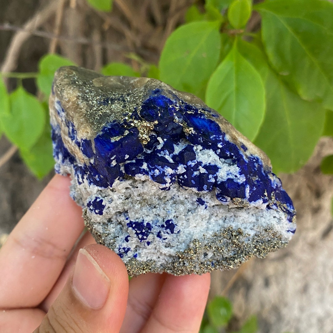 Lapis Lazurite on White Matrix Specimen, Lapis Lazurite Specimen, Lapis ...