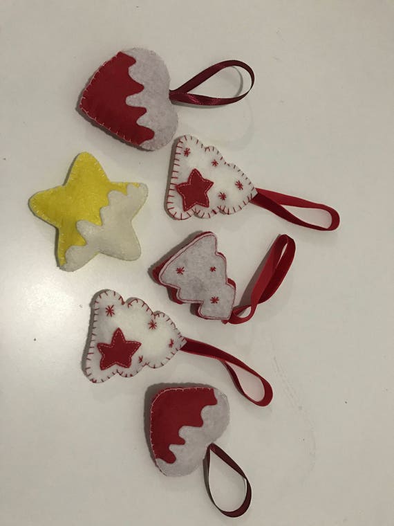 Felt decorations | Etsy