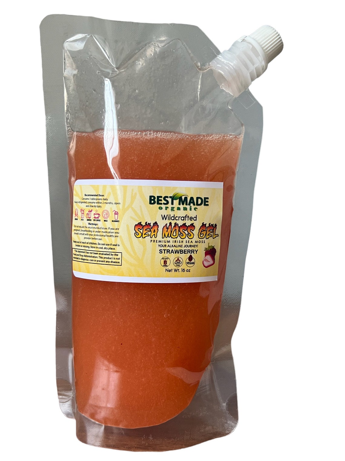 Sea Moss Love Potion Strawberry Drink - Etsy