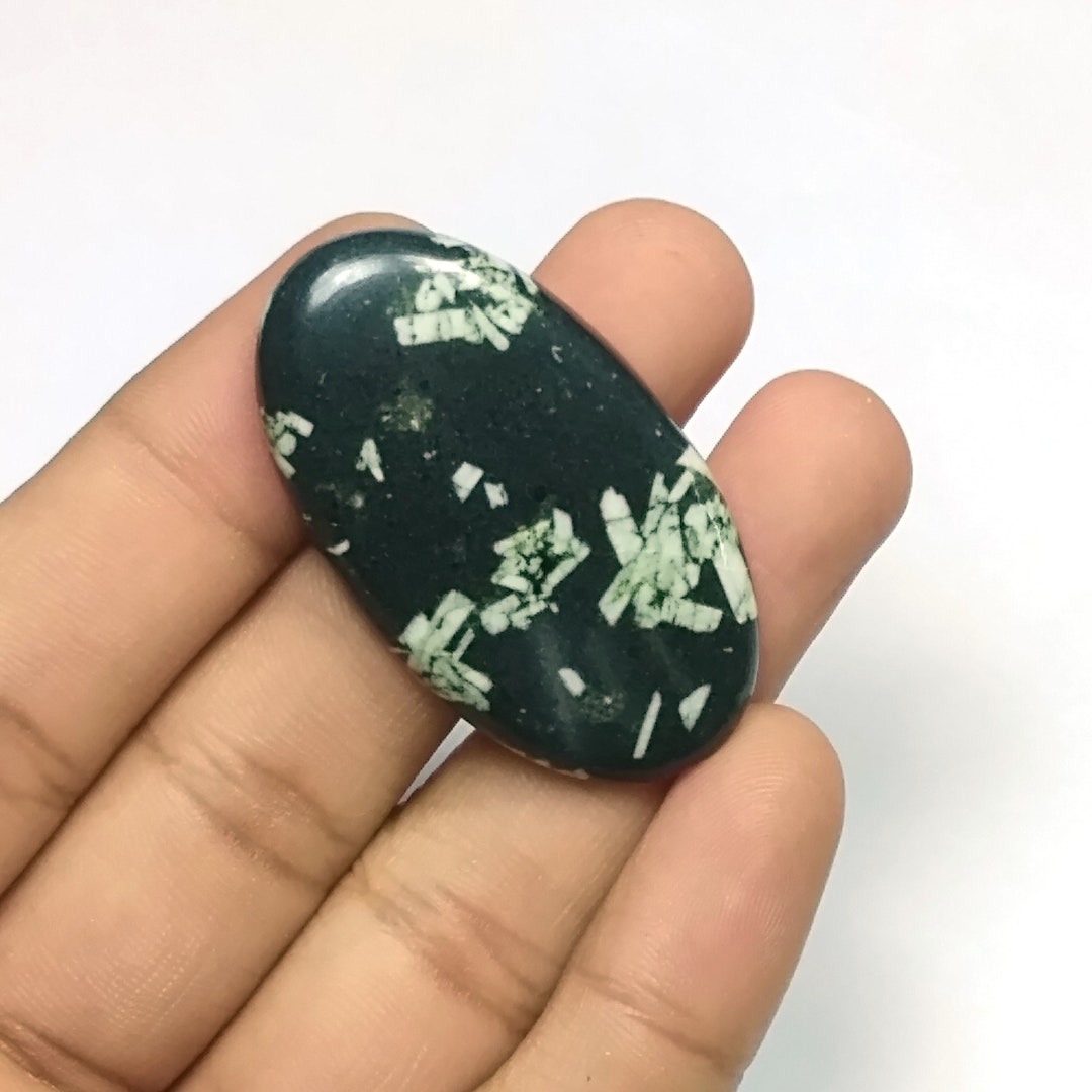 Porphyry CHINESE WRITING STONE Oval/heart Cabochon Loose Gemstone ...
